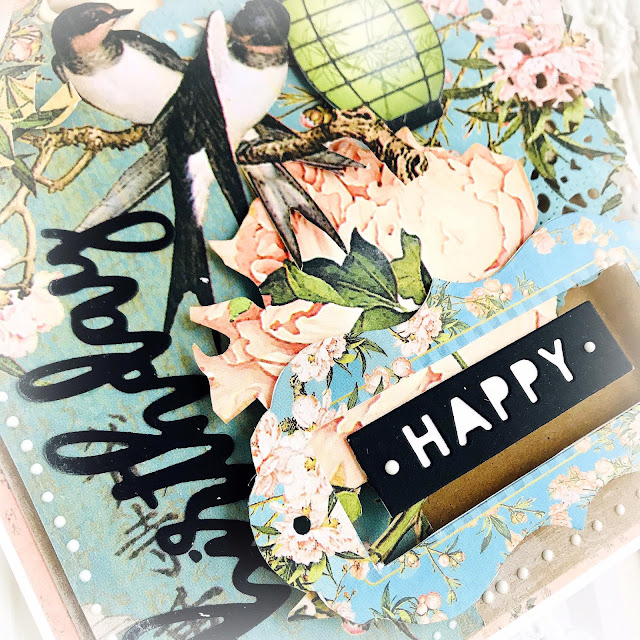 Artisant: "Bird Song" flower cards tutorial for Graphic 45