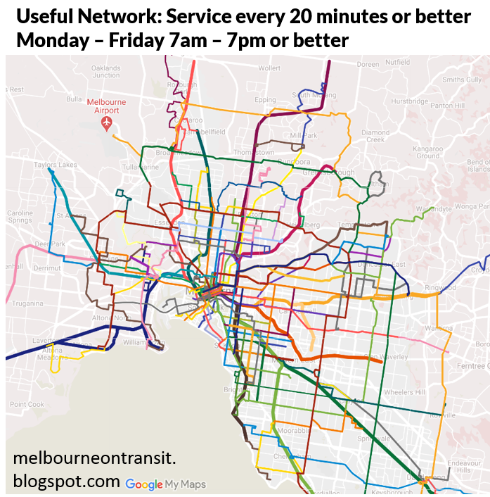 Melbourne on Transit: Building Melbourne's Useful Network Part 68: 10 ...