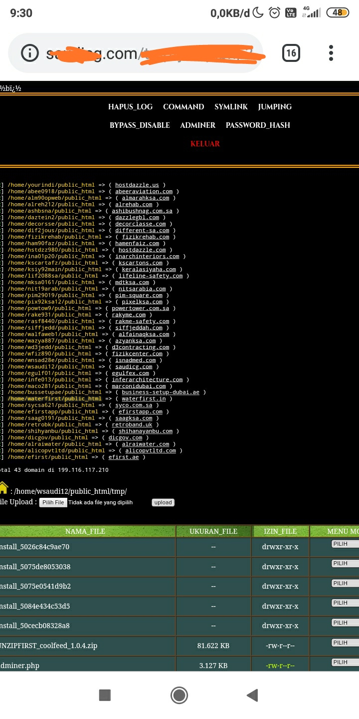 Cara Deface Banyak Web Dengan Jumping Shell - M°A TEAM - MIDNIGHT ATTACKER