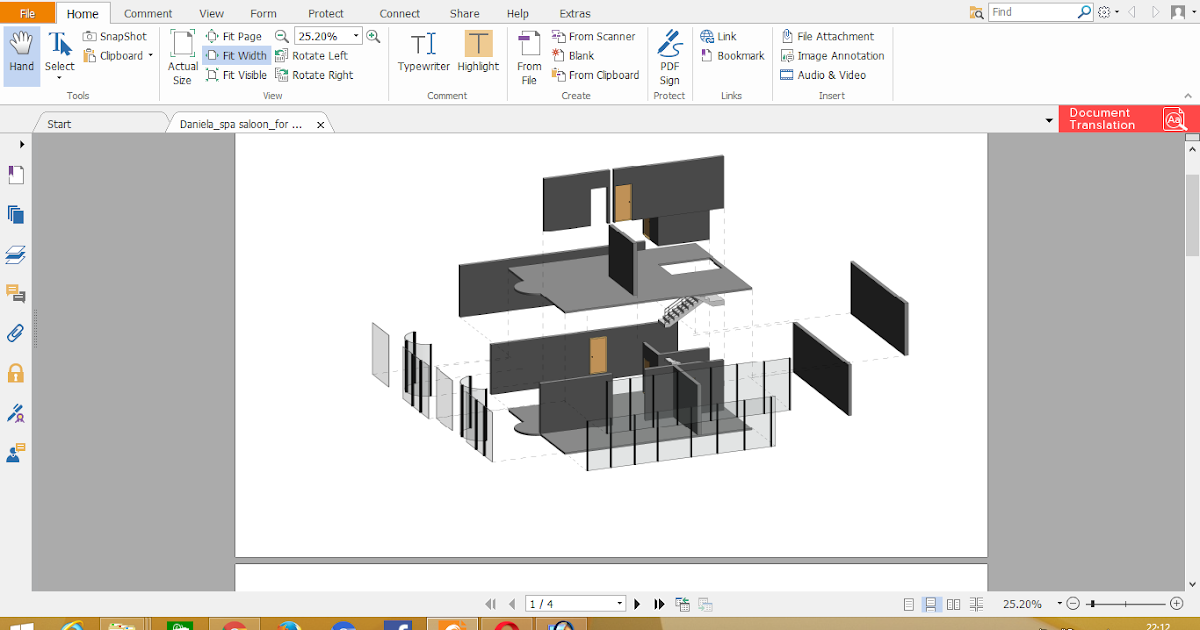 axonometric view projection