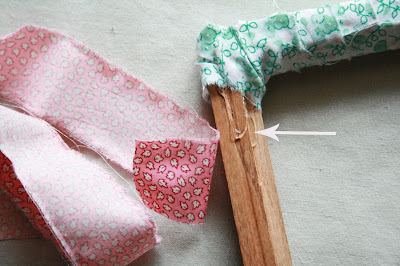 The Creative Place: DIY :: Fabric Scrap Wrapped Frame