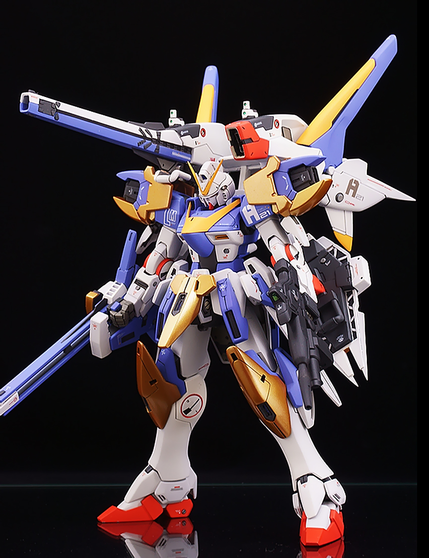 GUNDAM GUY: HGUC 1/144 V2 Assault Buster Gundam - Customized Build