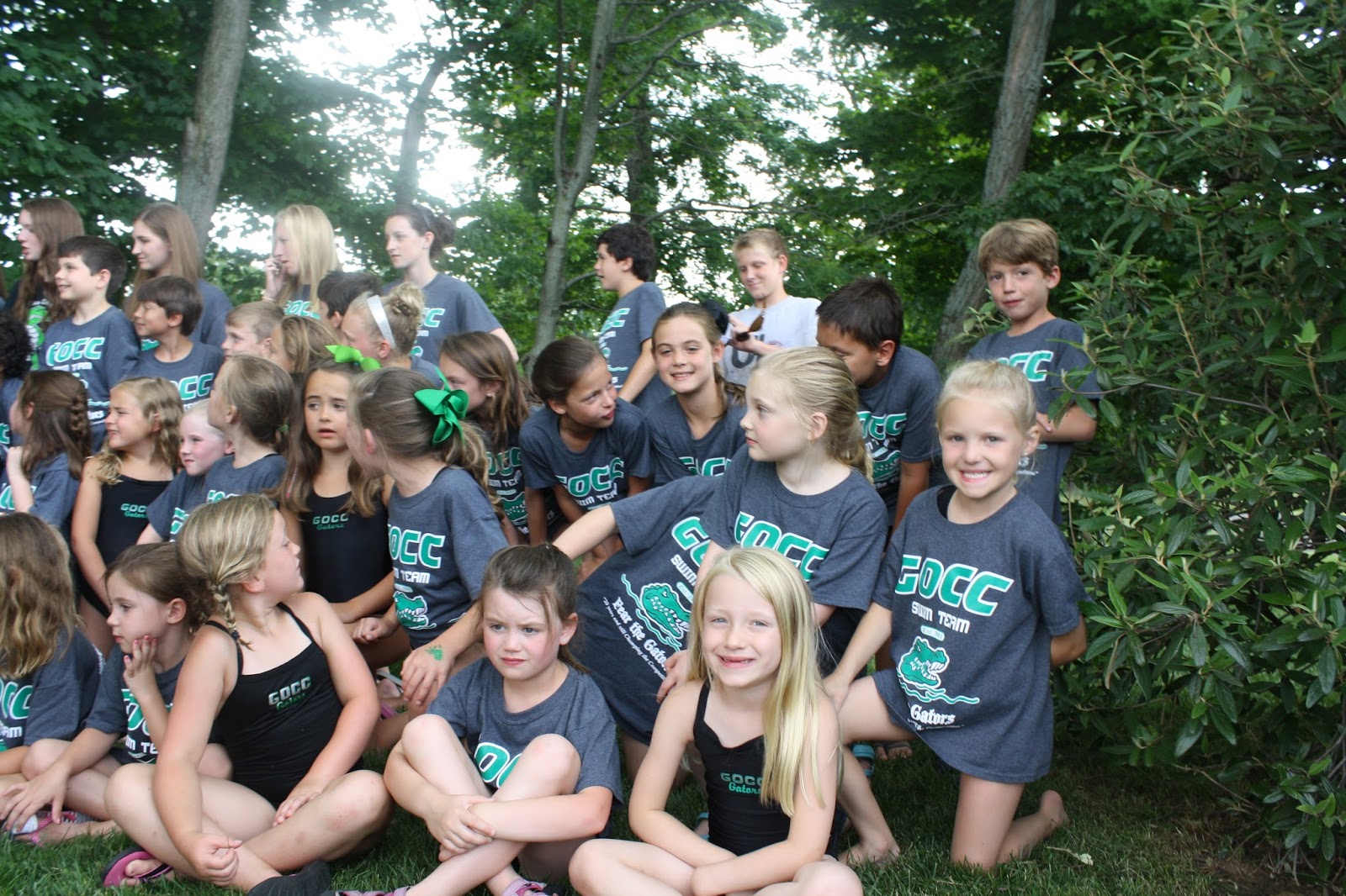 GOCC Swim Team: Smile Gators!