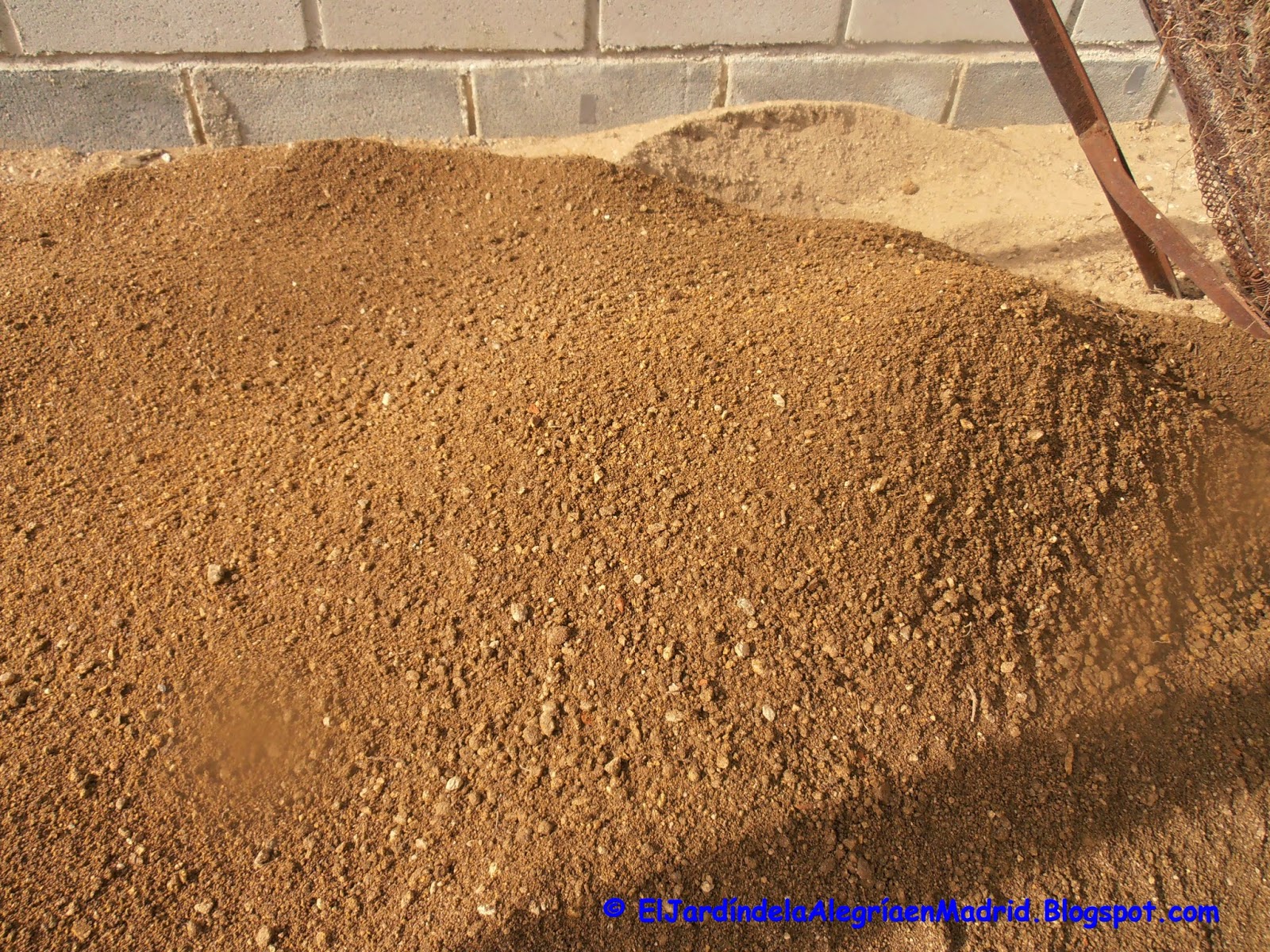 El jardín de la alegría : El jardín trasero. Un espacio largo y ...