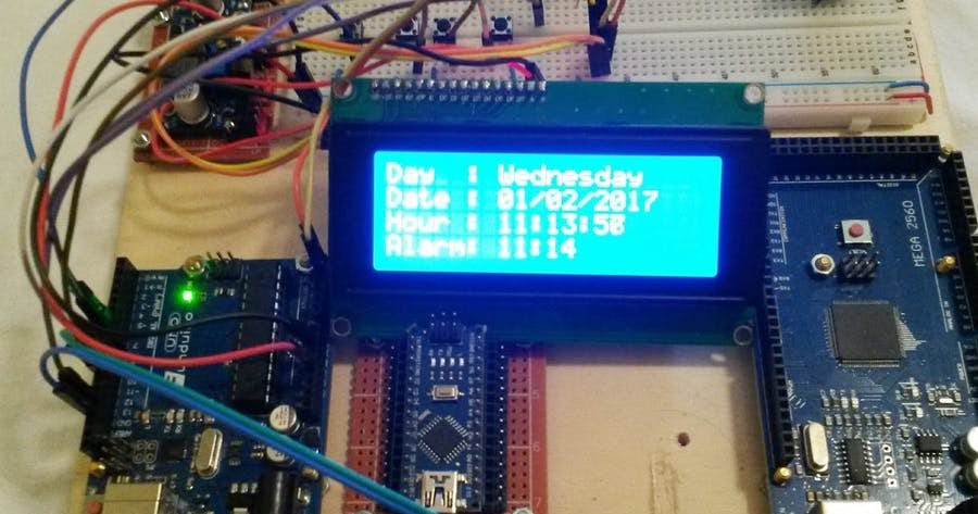 Alarm Clock With Arduino Dijital Elektronik Arduino Devre Paylaşım Platformu