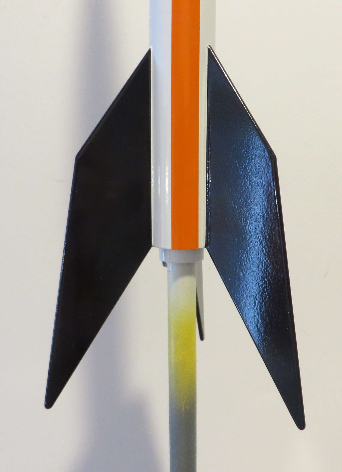 Model Rocket Building: Centuri Astro 1, Second Build, Finished