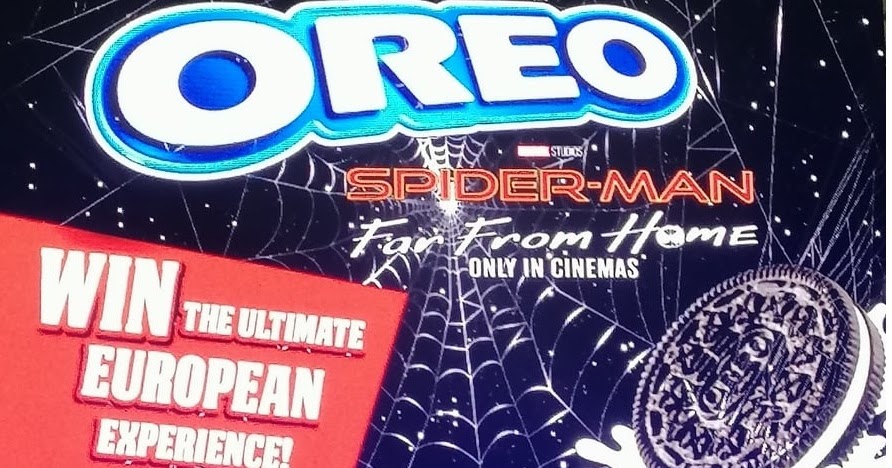 WIN A TRIP TO LONDON WITH OREO SPIDERMAN PROMO!