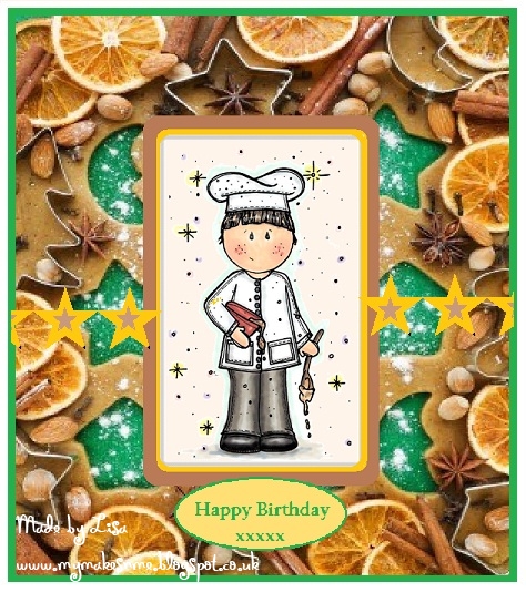 Cards for men: Challenge 1 - Men at Work