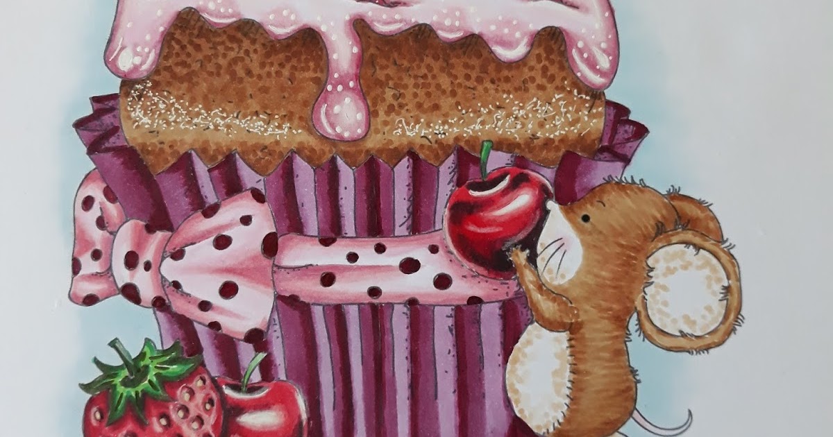 As Pétalas da Margarida: Cute as a Cupcake Mice