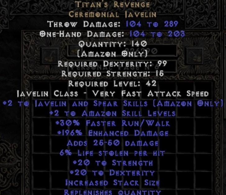 Best cRPGs: ETHEREAL UPPED TITAN'S REVENGE, Diablo 2 Resurrected