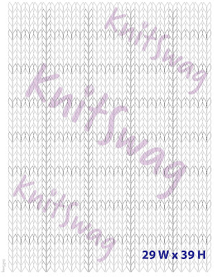 Document Geek: A More Accurate Knitting Graph Paper