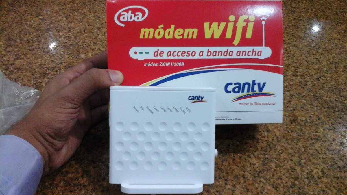 CONSULTAS A2 SOFTWAY: CONFIGURACION DEL ROUTER MODEN DE CANTV ZXHN ...