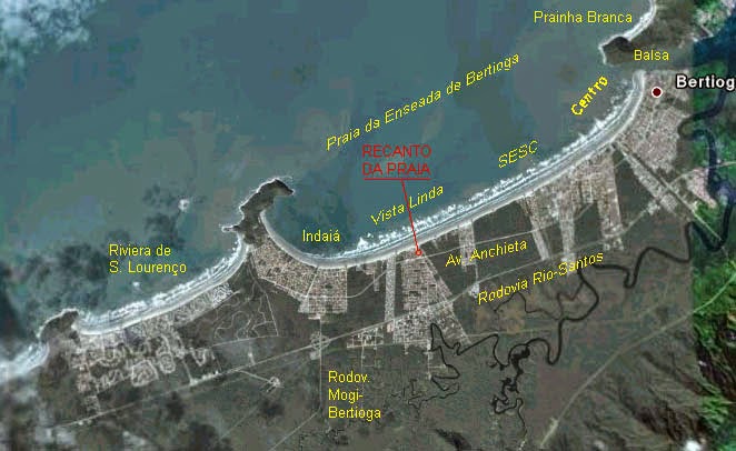 Na Estrada: NA BAGAGEM- BERTIOGA