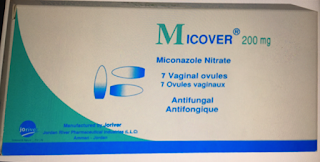 موسوعة الأدوية الأردنية: MICOVER vaginal ovules