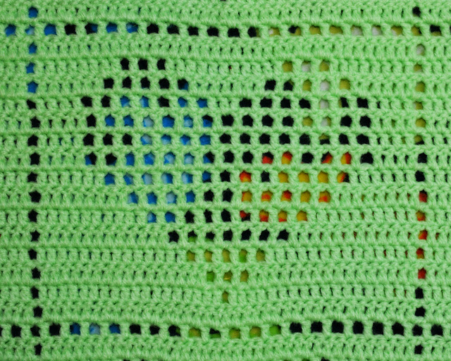 Free printable heart crochet afghan pattern - honmake