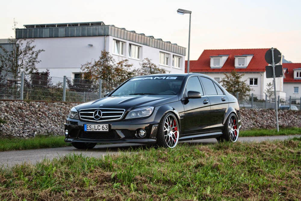 Mercedes-Benz C63 AMG W204 on R20 MOZ Wheels | BENZTUNING