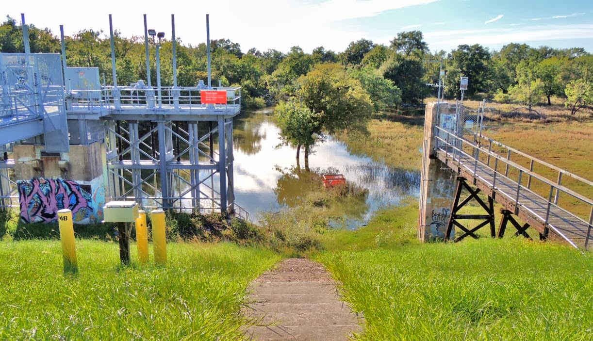 H-Town-West Photo Blog: Barker Dam - US Army Corp of Engineers 1949 ...