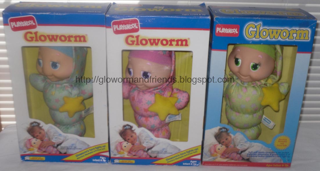 Glow Worm Toy 1990