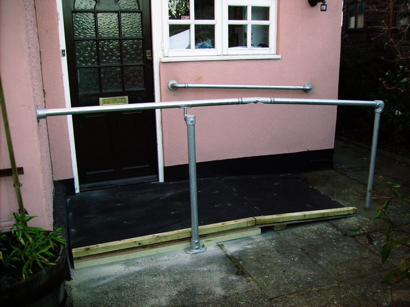 Disabled access suffolk: Ramps, half steps, hand and grab rails,anti slip