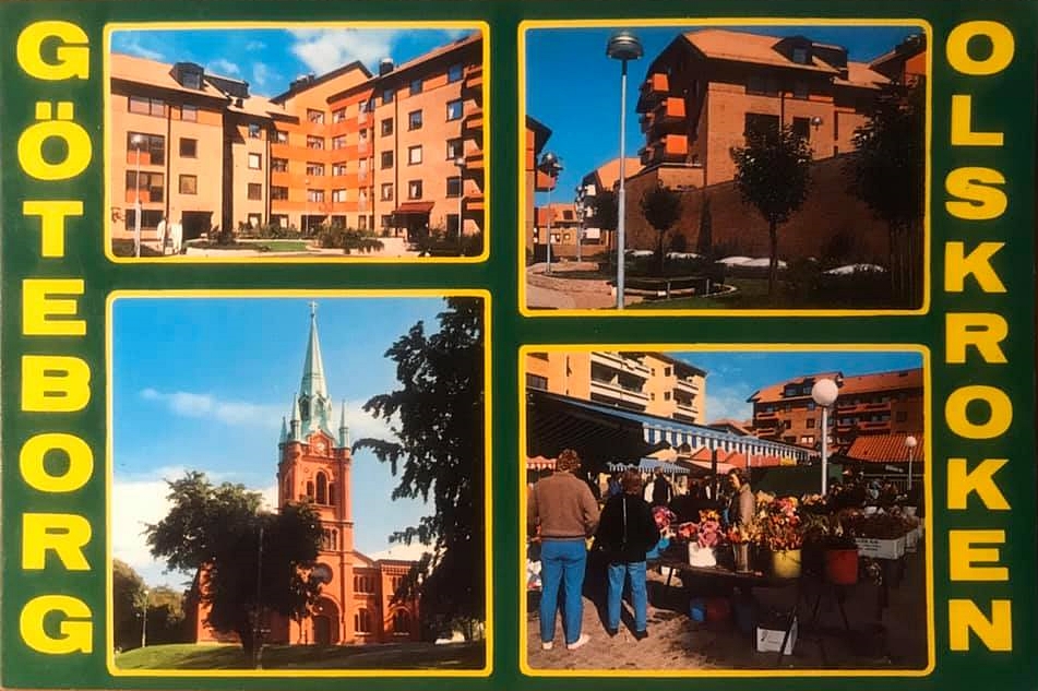 Nostalgorama: Vykort från Olskroken i Göteborg