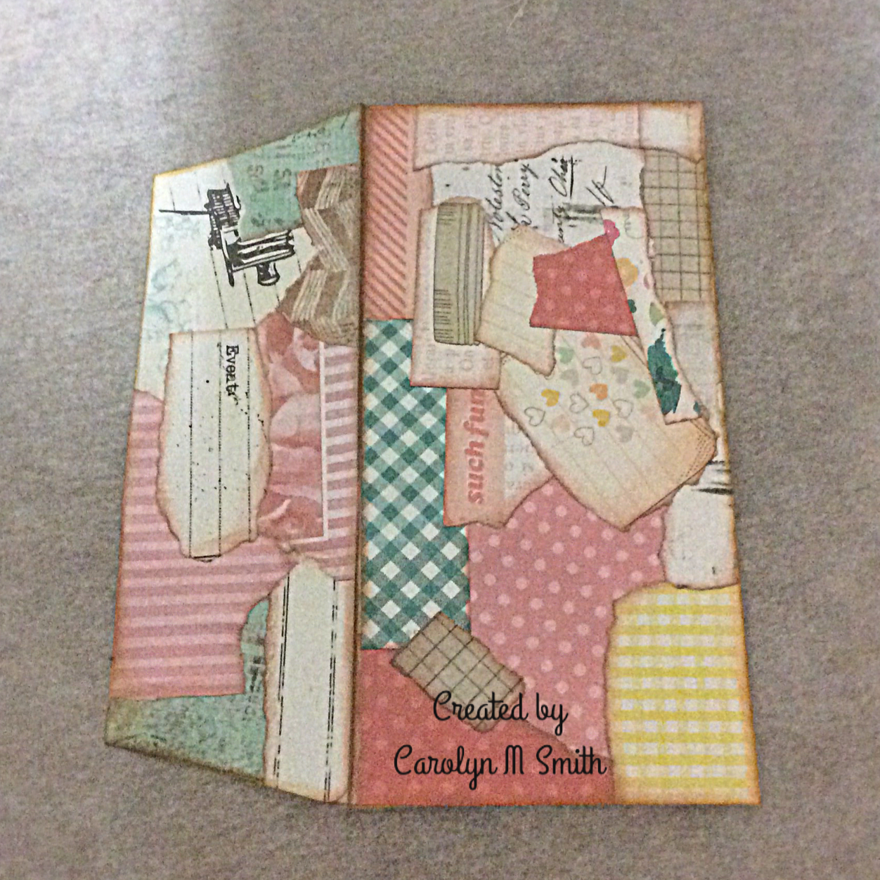Granny Ma's Creations: Collage Envelope