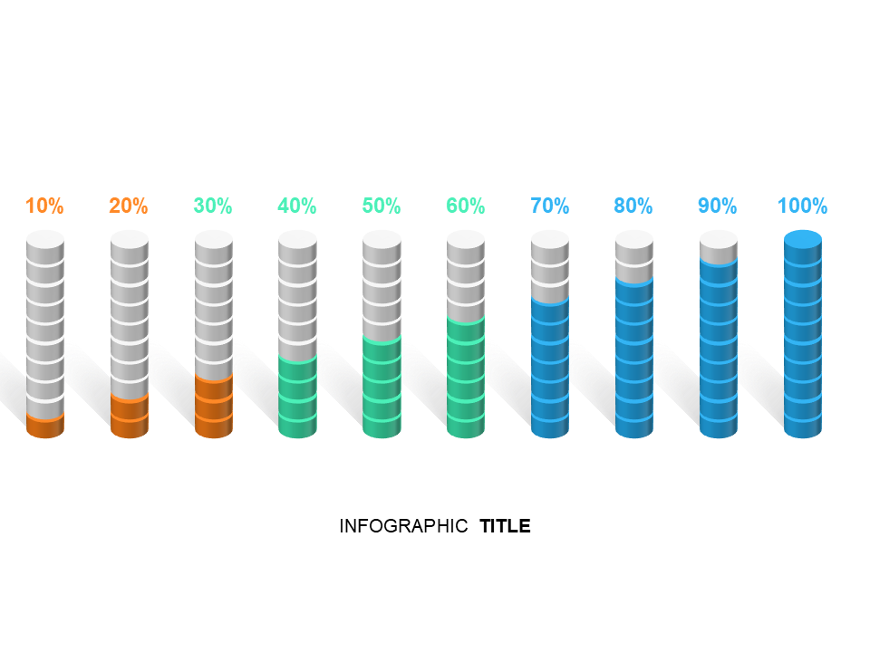Coin Graph PowerPoint Templates - PowerPoint Free