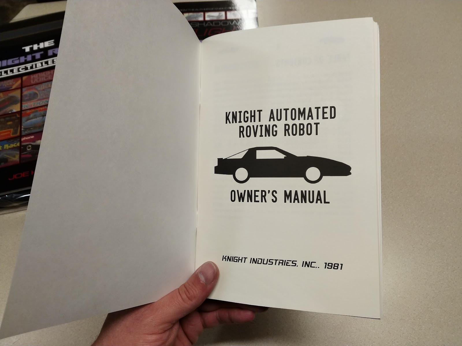 Project: K.I.T.T.: KITT's Emergency Schematic Blueprint (ESB) Is Here!