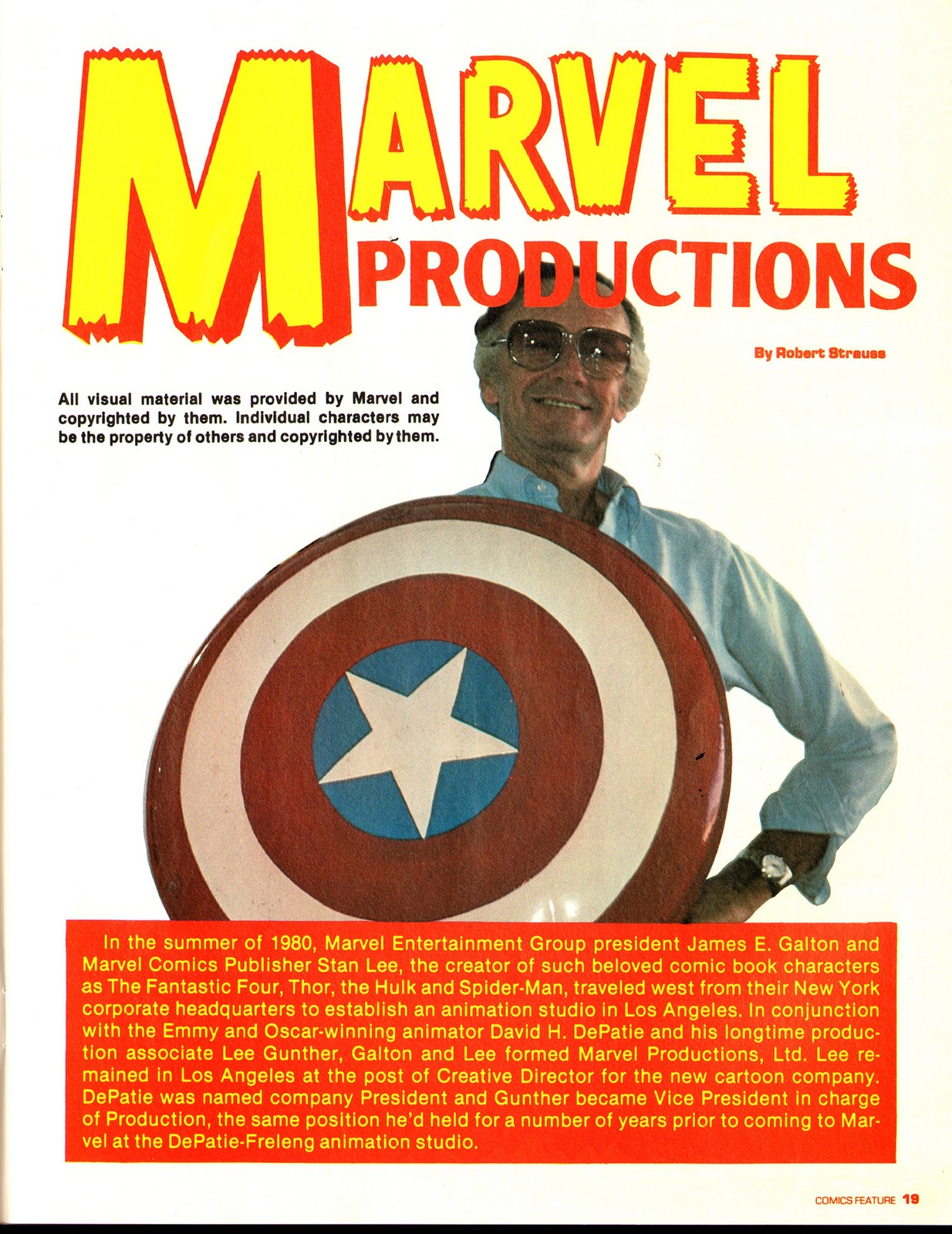 STARLOGGED - GEEK MEDIA AGAIN: 1984: MARVEL PRODUCTIONS IN 1984/85