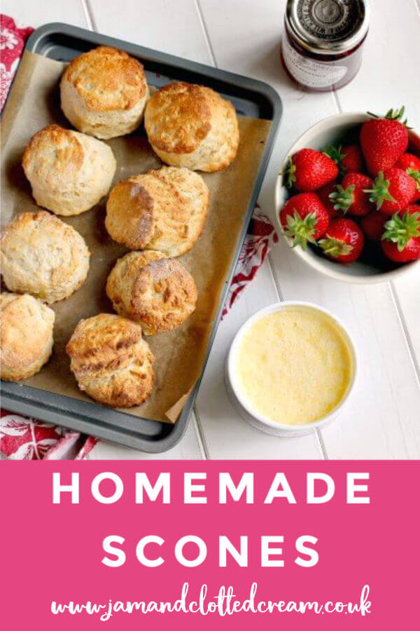 Homemade Scones - A Cornish Food Blog | Jam and Clotted Cream