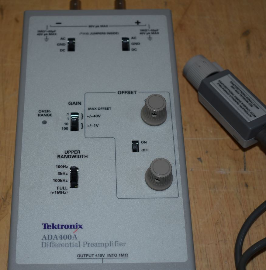 EquipmentHolic: Tektronix ADA400A Differential Preamplifier