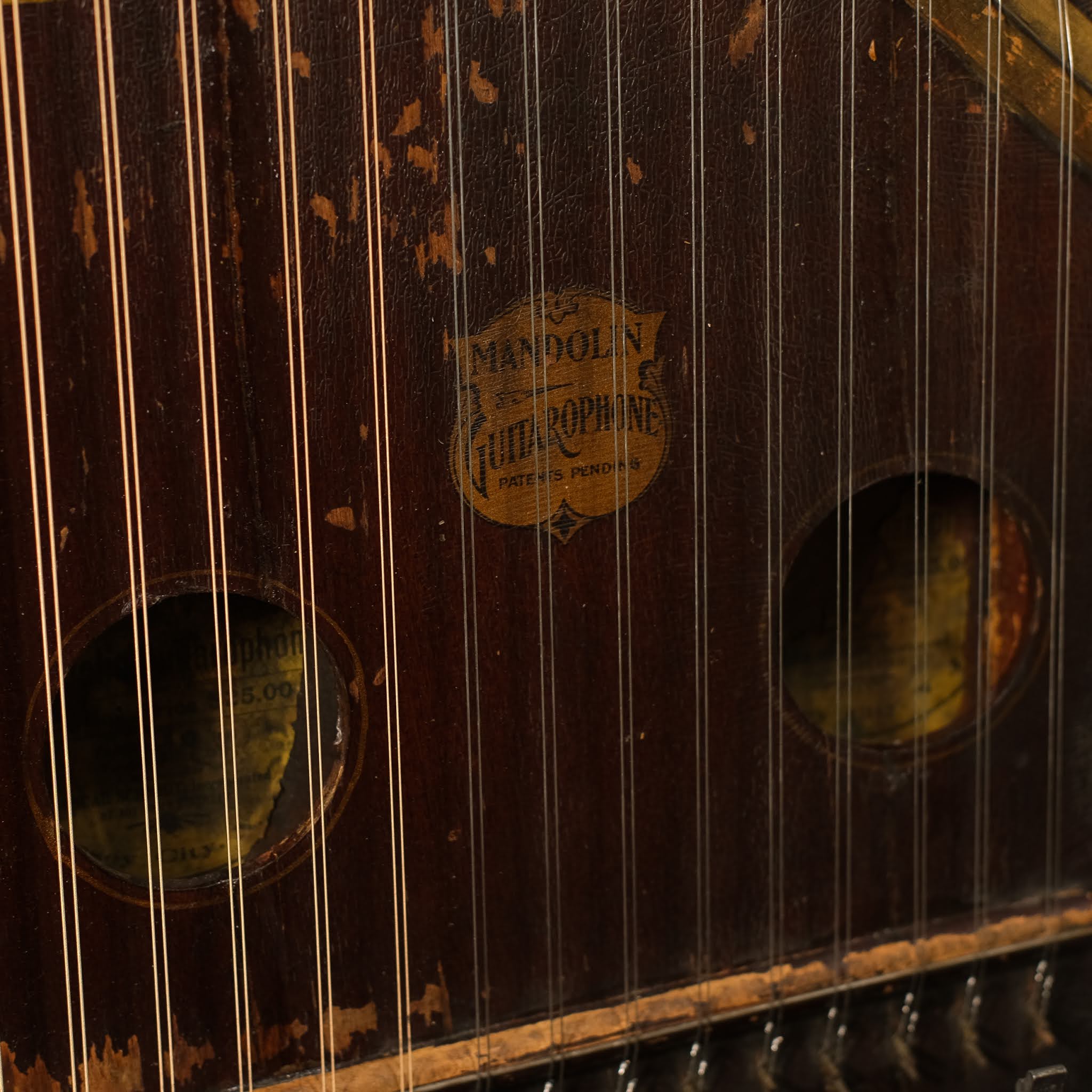 1910s Oscar Schmidt "Mandolin Guitarophone" (Marxophone) Keyed Zither