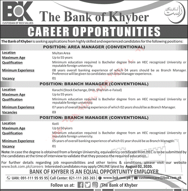 Latest All Govt Jobs in Pakistan 2020 - Daily Job Info