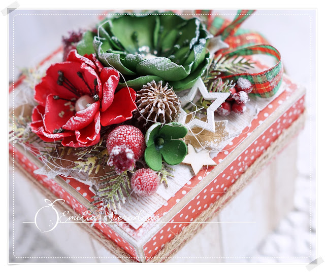 Świąteczny exploding box / A Christmas exploding box - VIDEO TUTORIAL | Lemoncraft