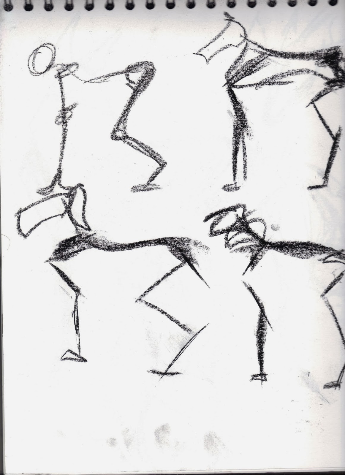 Alexa McDonald Fall 2013 Cafe Sketch: In Class Session: Line of Action ...