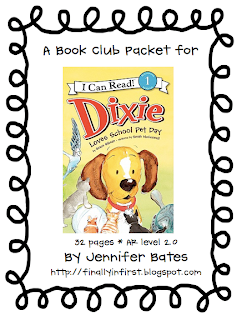 Finally in First: New Book Club Packet and a FREEBIE!