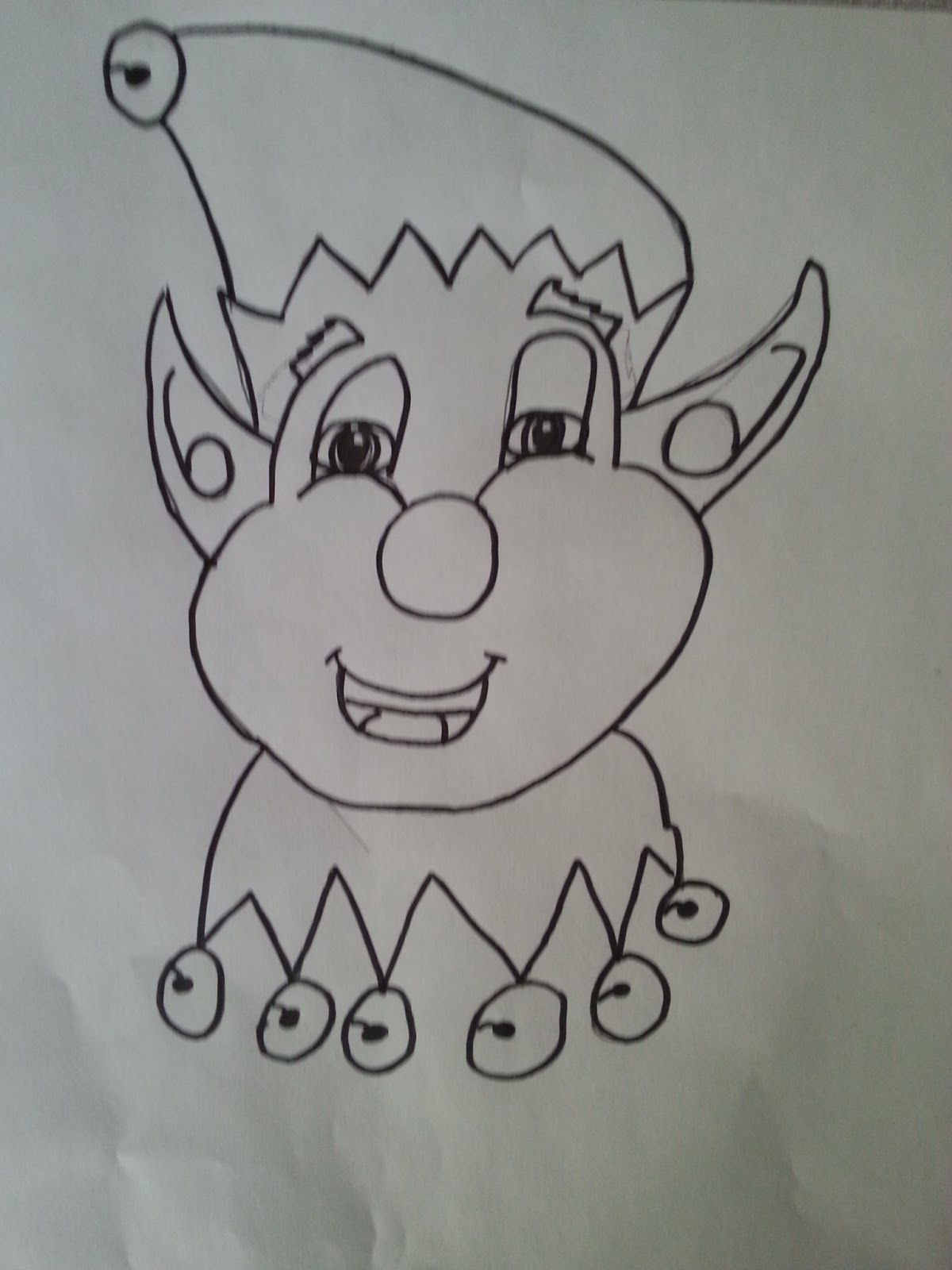 a faithful attempt: Elf Drawings