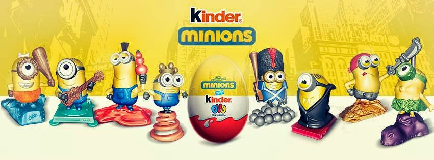 O Esconderijo do Koi: Kinder Ovo Com Minions