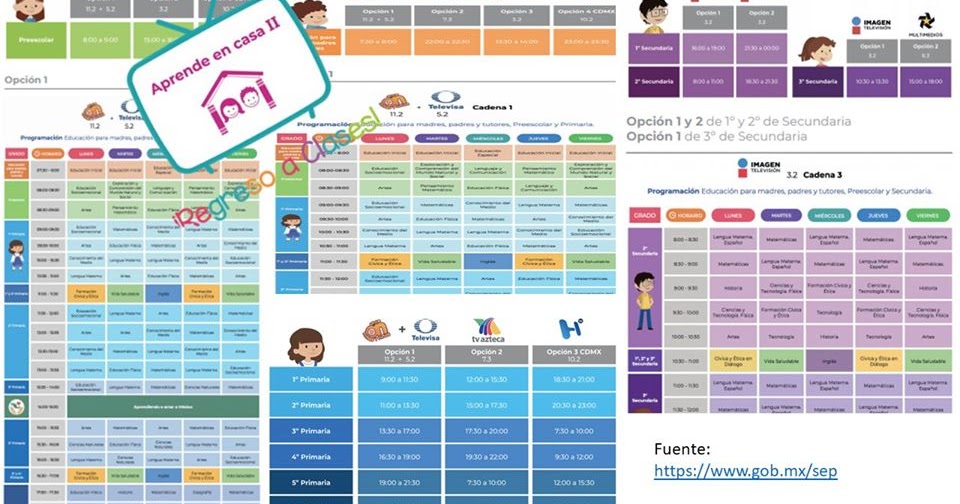 DocentesCDMX: Programación Aprende en Casa II