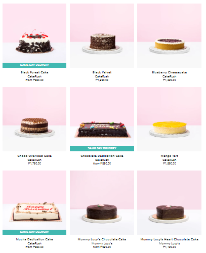 Order Cakes Online Through CakeRush.Ph (FREE Delivery) - Mommy Practicality