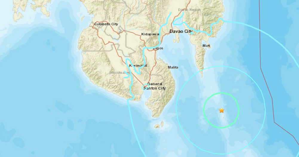 Sciency Thoughts: Magnitude 6.4 Earthquake to the southeast of Mindanao ...