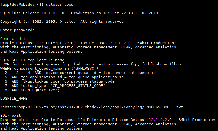 Davis Apps DBA: Workflow Mailer log location