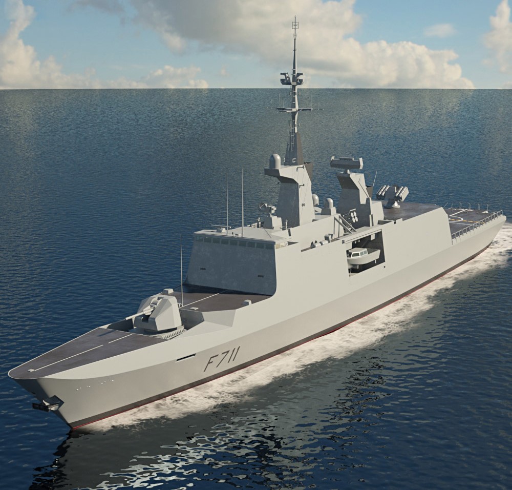 La Fayette-class Frigate (FL-3000 - Frégate Légère de 3,000 Tonnes/ FLF ...