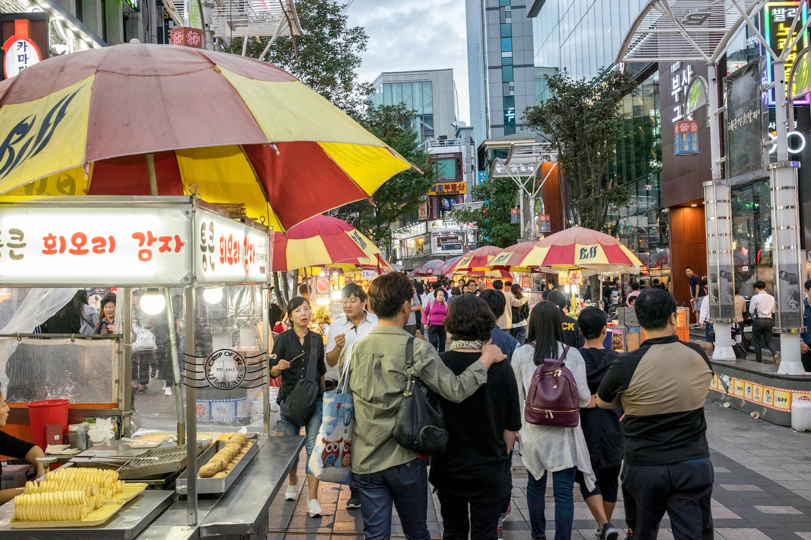 BIFF Square - Busan Heaven For Street Food - Crisp of Life - Penang ...