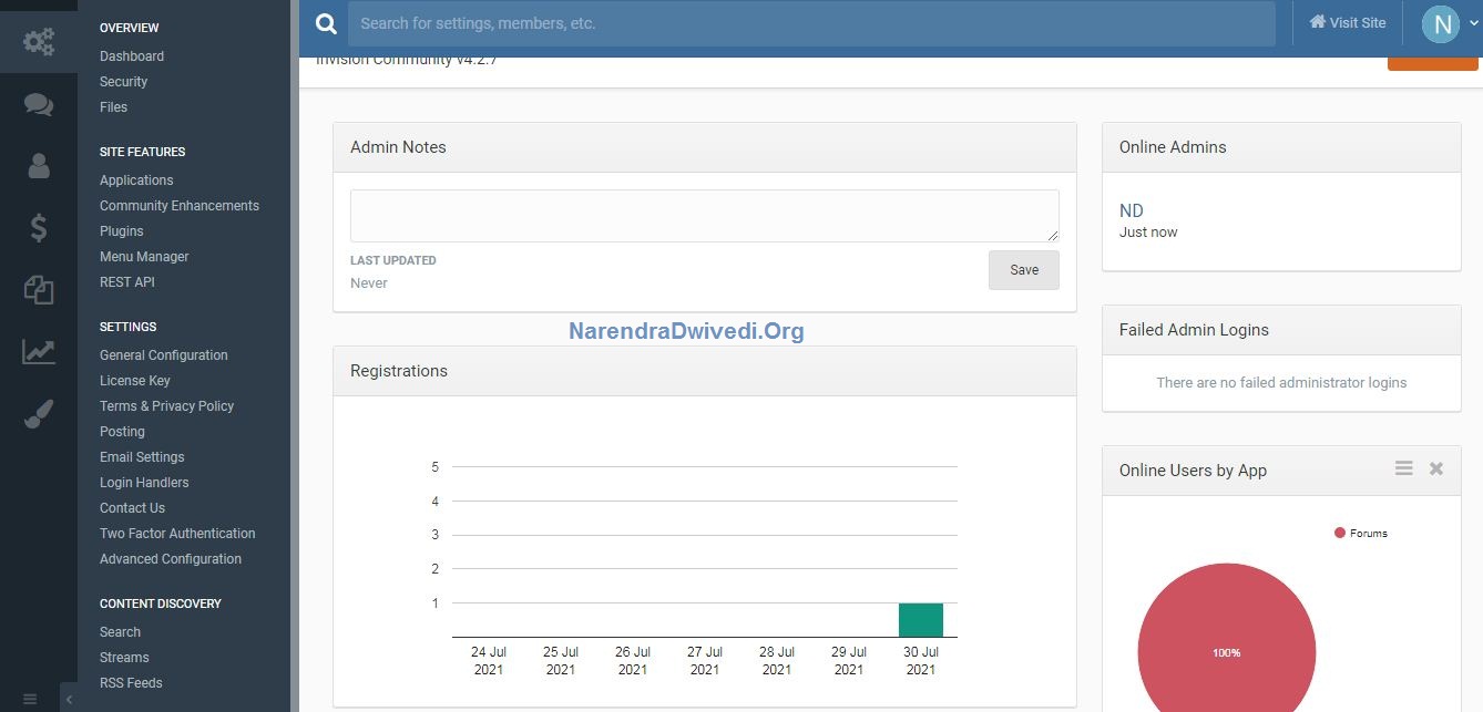 How To Install Invision Power Board [IPB] Forum - Narendra Dwivedi