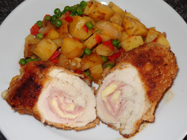 LA COCINA DEL POLLO: PECHUGA DE POLLO RELLENA CON JAMON Y QUESO ...