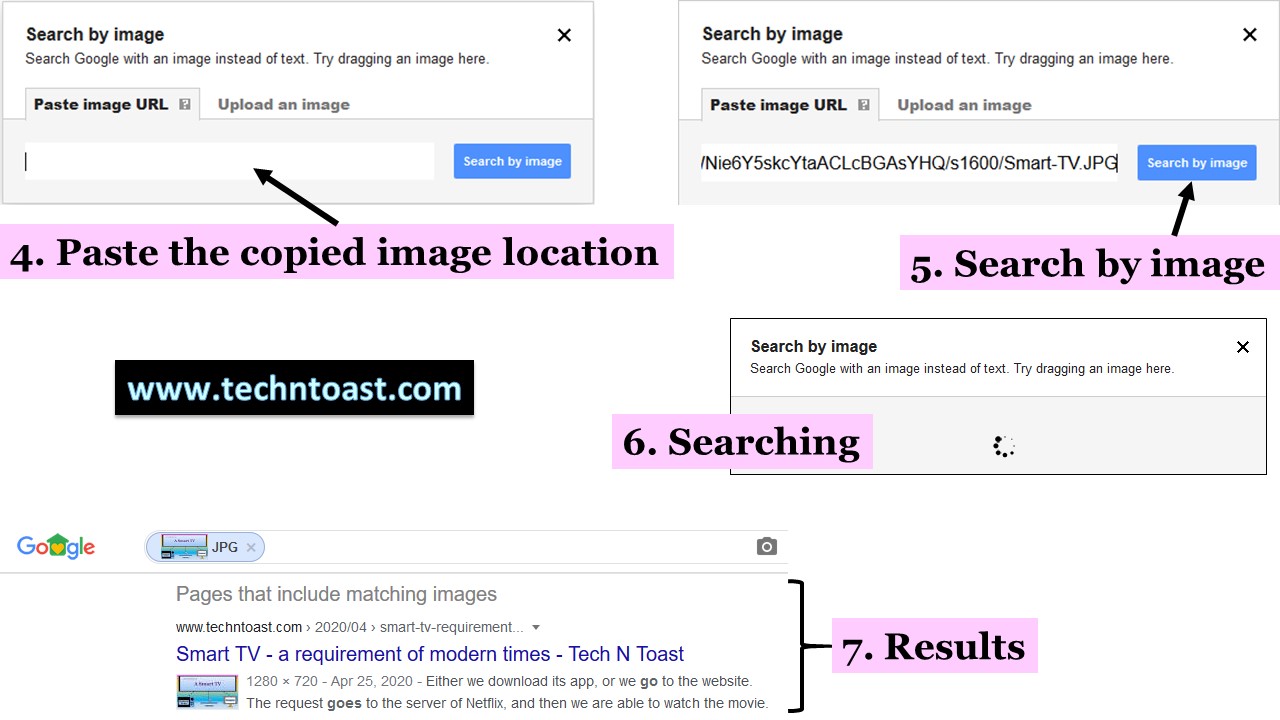 How to perform Reverse Image Search - Tech N Toast