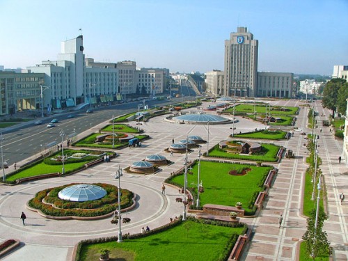 Bielorrusia su capital Minsk