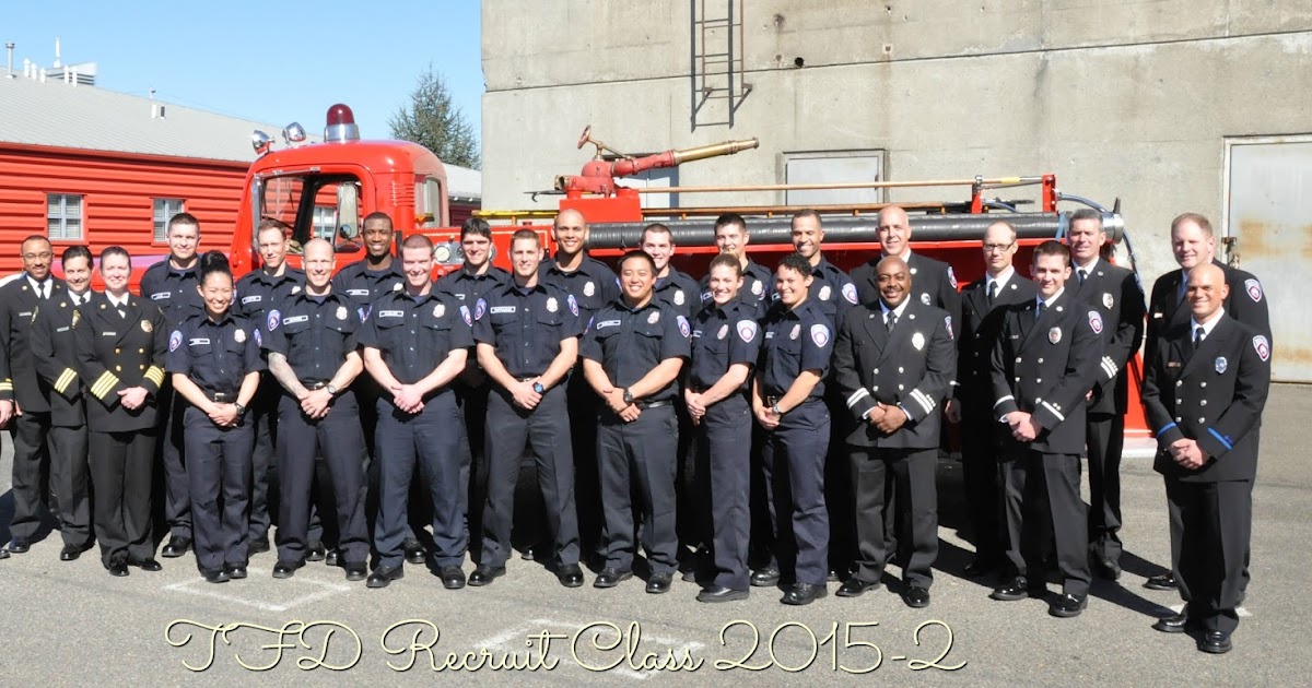 Tacoma Fire Department: Recruit Firefighters Celebrate Milestone