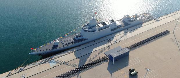 Military and Commercial Technology: The entry of the third ship 055 is ...