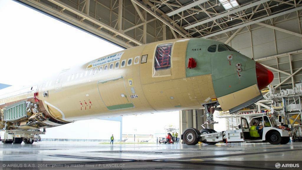 A350 XWB News: Vietnam Airlines first A350-900s in the FAL